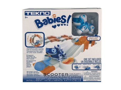 Tekno Robotic Pets Interactive Baby Puppy Pets Playset - Walmart.ca