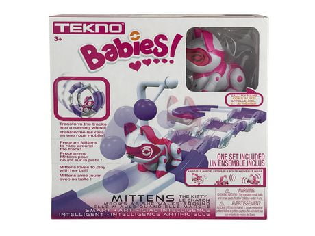 Tekno Robotic Pets Interactive Baby Kitty Pets Playset - Walmart.ca