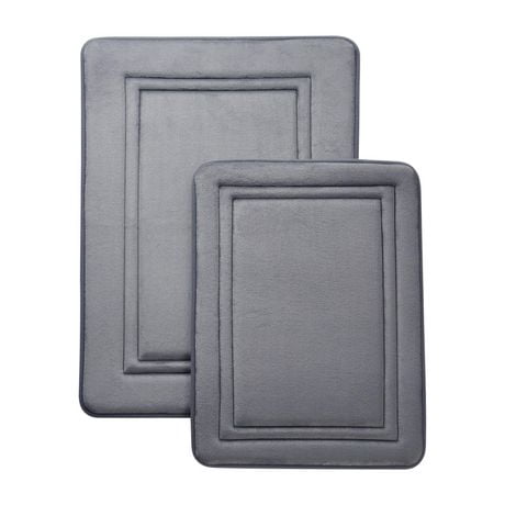 Mainstays Memory Foam Bath Mat Set, 2-piece set - Walmart.ca