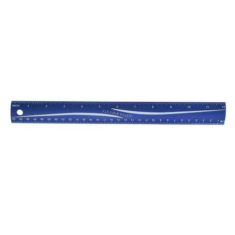 Pen& Gear ULTIMATE FLEXI.RULER 12 Inch Blue - Ideal for School and ...