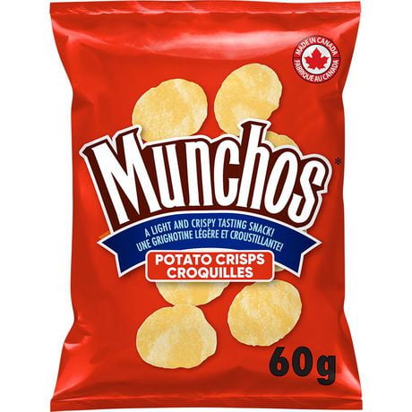 Munchos Potato Crisps, 60g - Walmart.ca