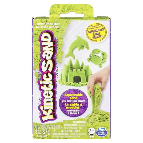 Click here for Kinetic Sand Green 8 Oz Squeezable Sand prices