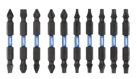 HART 10-Piece Double Ended Impact Drive Bit Set | Walmart Canada