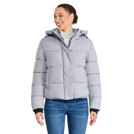 George Women's Short Puffer Jacket - Walmart.ca
