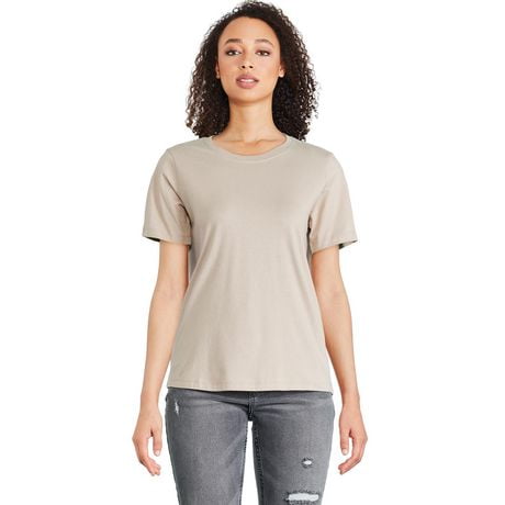 George Women's Crew Neckline Tee - Walmart.ca