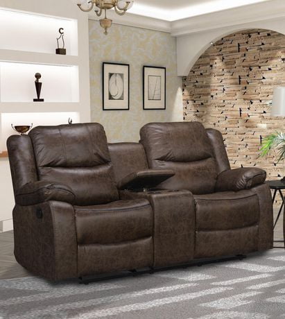 Click here for Topline Home Furnishings Polished Brown Reclining... prices