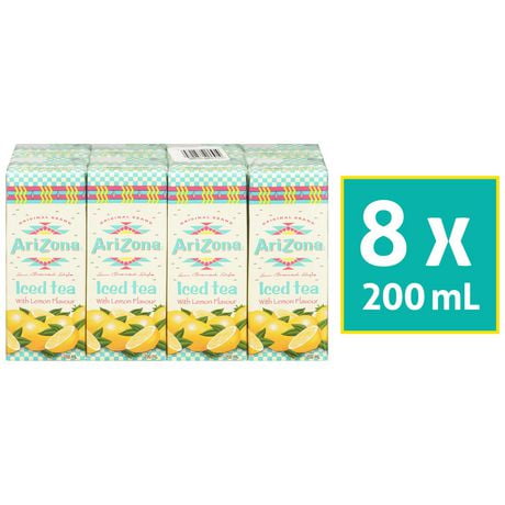 Arizona 100% Natural Iced Tea with Lemon | Walmart Canada