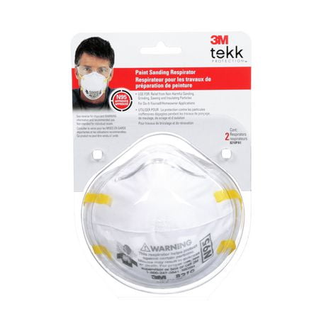 3M Tekk Protection 8210PA-6C Paint Sanding Respirator Mask - Walmart.ca