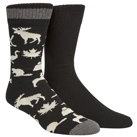 Happy Foot by Mcgregor 2 Pair Cushion Icon Crew | Walmart Canada