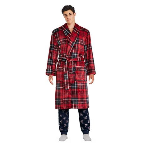 George Men's Printed Robe | Walmart Canada