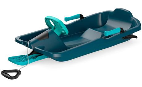 Gizmo Riders Nebula Snow Sled for Kids, Bobsled with Wheel and Brakes ...