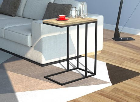 Click here for Safdie & Co. Accent Table - Reclaimed Wood/ Black... prices