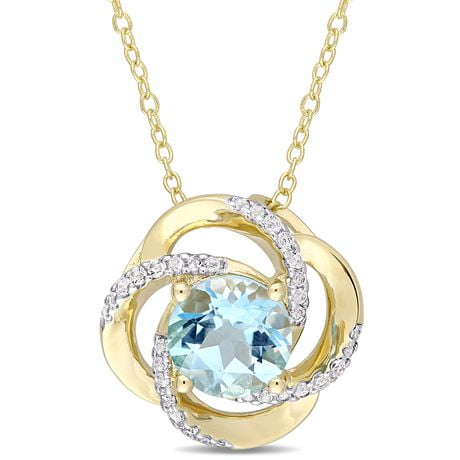 Click here for Tangelo 2-3/5 Carat T. G.W. Blue And White Topaz Y... prices