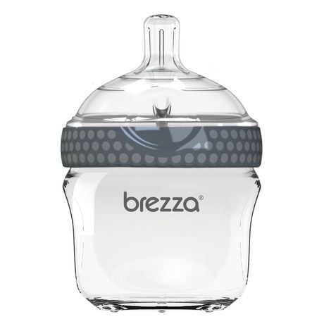 Click here for Baby Brezza Glass Bottle - Grey Grey 5Oz prices
