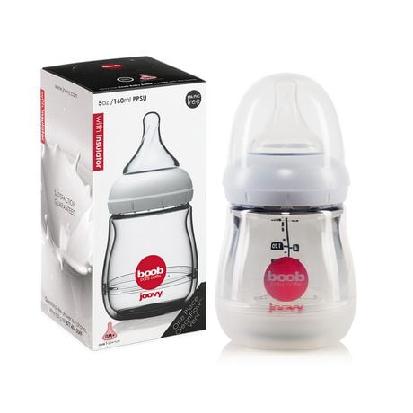 Click here for Joovy Boob Ppsu Baby Bottle + Insulator - Grey Gre... prices
