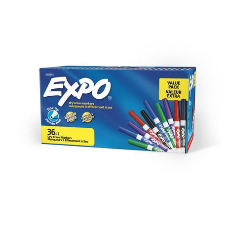 Click here for Expo Low Odor Dry Erase Markers  Fine Tip  Assorte... prices