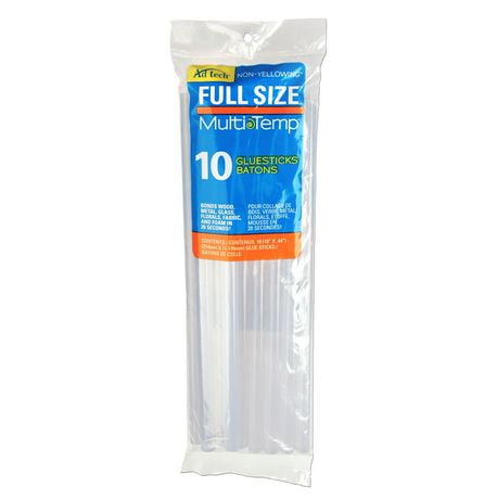 Click here for Ad-Tech 10 Inch Full Size Hot Glue Sticks Clear 10... prices