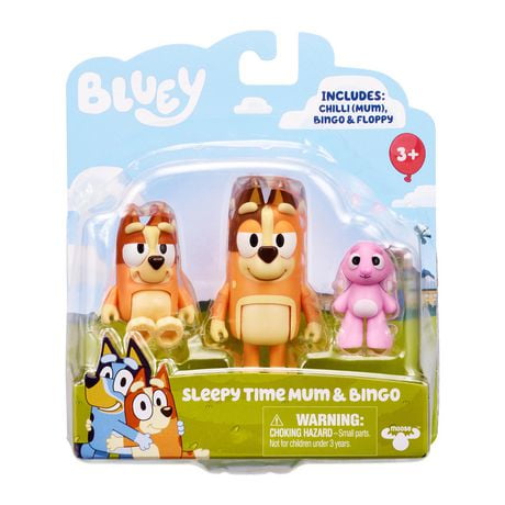 BLUEY SLEEPY TIME MUM & BINGO FIGURE 2PK | Walmart Canada