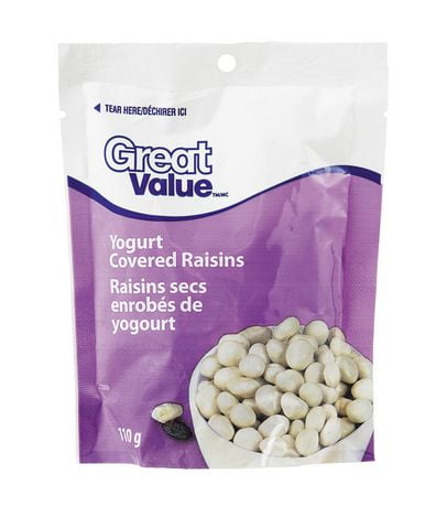 Great Value Yogurt Covered Raisins - Walmart.ca