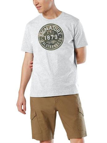 Click here for Signature By Levi Strauss & Co. Mens T-Shirt Brigh... prices