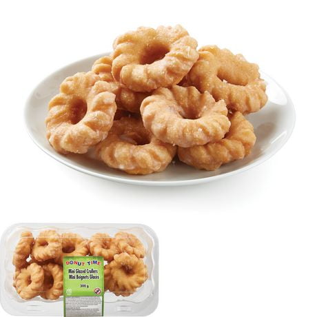 Donut Time Glazed Mini Crullers, 300 g - Walmart.ca