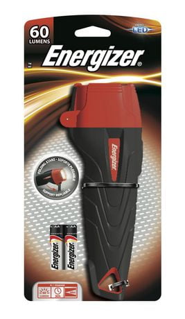 Energizer Rubber LED Flashlight (AA) - Walmart.ca