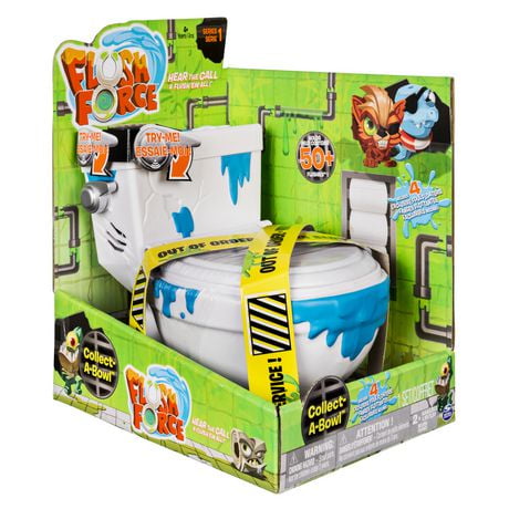 Flush Force - Series 1 - Collect-A-Bowl Stash 'n' Store Case for 4 ...