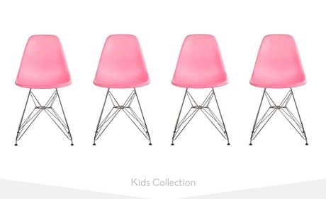 Click here for Heavenly Collection Pink Kids Chair Light Pink # prices