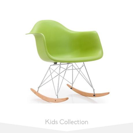 Heavenly Collection Green Rocker Kids Chair | Walmart Canada
