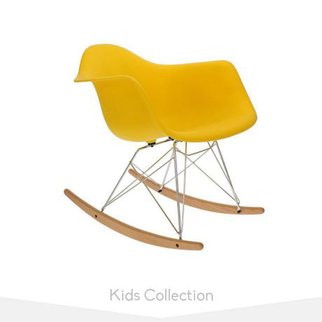 Heavenly Collection Yellow Rocker Kids Chair | Walmart Canada