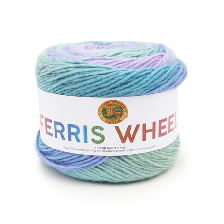 Lion Brand Yarn Ferris Wheel Cotton Candy Yarn - Walmart.ca