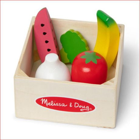 Melissa & Doug Wooden Food Groups Play Set - Produce | Walmart Canada
