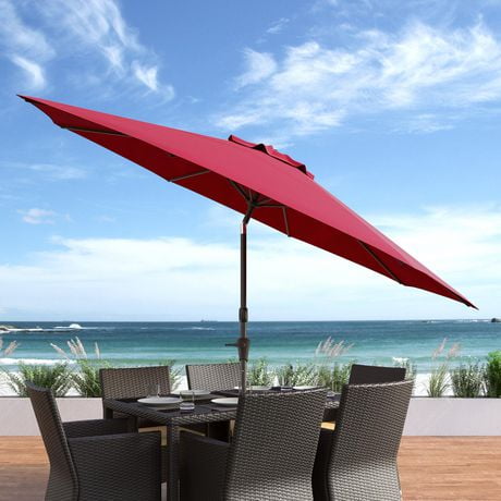 Click here for Corliving 10 Ft Uv And Wind Resistant Tilting Pati... prices