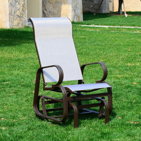 Outsunny Mesh Fabric Patio Rocking Chair | Walmart Canada