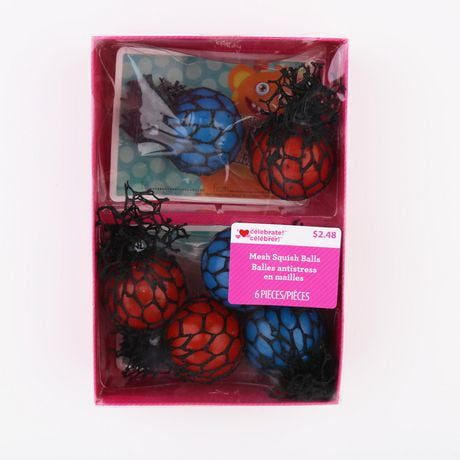 6 MESH SQUISH BALLS | Walmart Canada