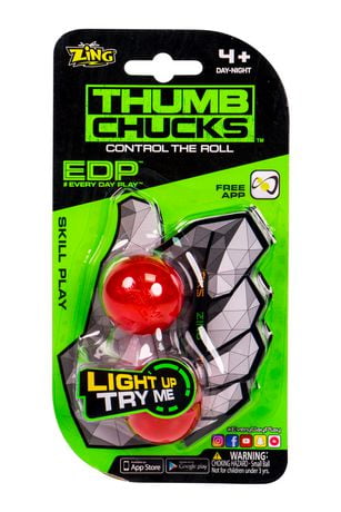Click here for Zing Revolution Zing Thumb Chucks Skill Play Red T... prices