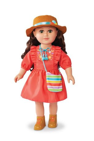 My Life As Raegan Posable 18” Doll, Brunette Hair, Green Eyes, 18-inch ...
