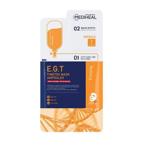 Mediheal E.G.T Timetox Mask Ampoulex | Walmart Canada