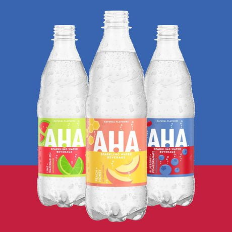 AHA Blueberry + Pomegranate Sparkling Water 500mL | Walmart Canada