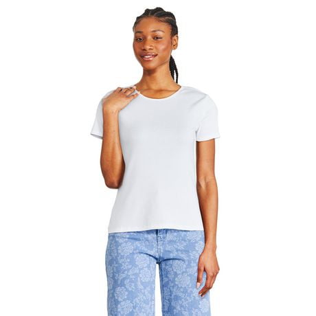 George Women's Crew Neckline Tee - Walmart.ca