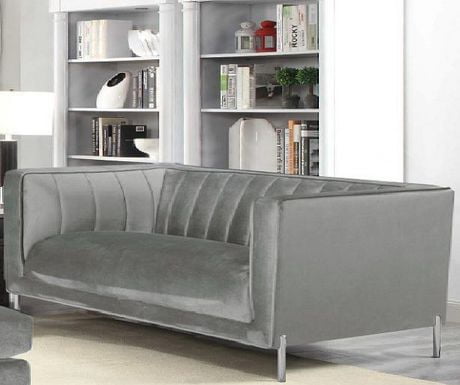 Click here for K-Living Arthur Velvet Suede Fabric Love Seat With... prices