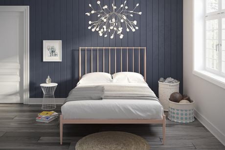 Click here for Dorel Giulia Modern Metal Bed Pink Full prices