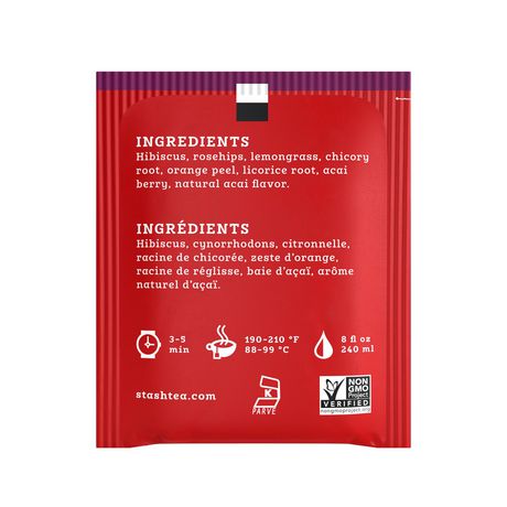 Stash Acai Berry Herbal Tea | Walmart Canada