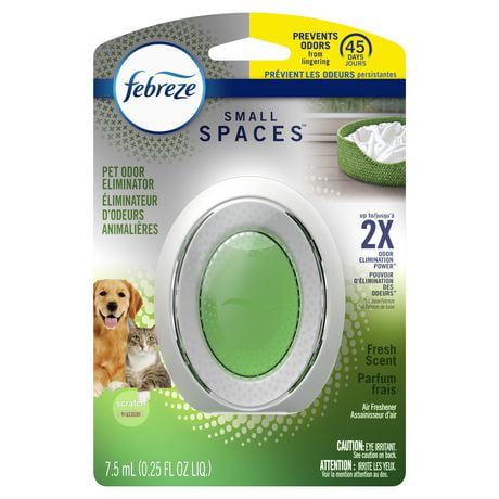 Febreze SMALL SPACES Pet Odor Eliminator Air Freshener, Fresh, 1 count ...