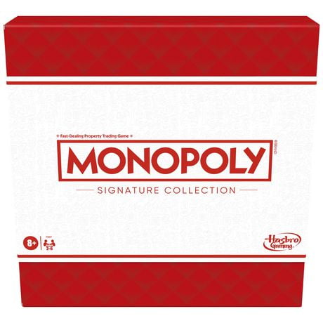 Monopoly Signature Collection Family Board Game for 2 to 6 Players ...