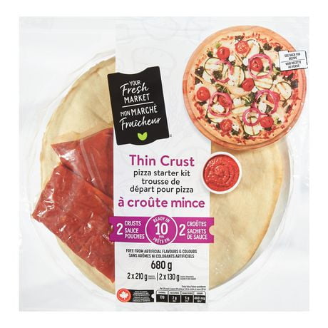Your Fresh Market Pizza Kit Thin Crust | Walmart Canada
