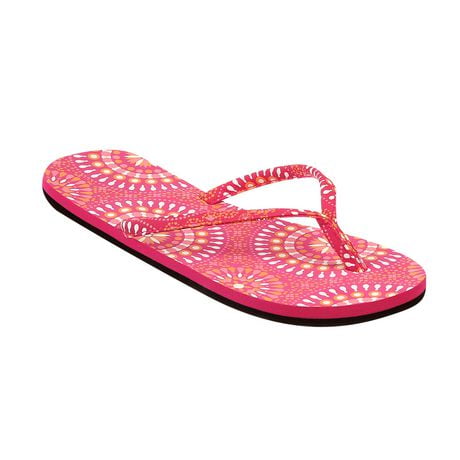 George Women's Floral Flip Flops | Walmart Canada