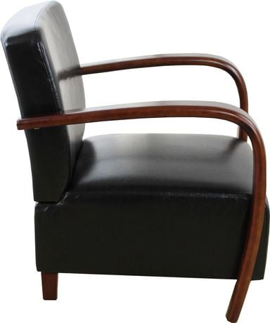 Click here for Zipselections Midtown Mid-Century Modern Wood Arm... prices