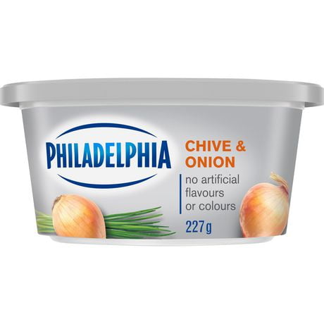 Philadelphia Chive and Onion Cream Cheese, 227g - Walmart.ca