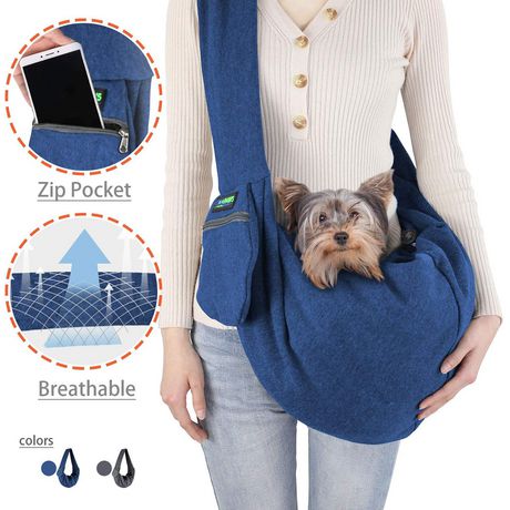 Click here for Jespet Soft Pet Sling Blue Small prices